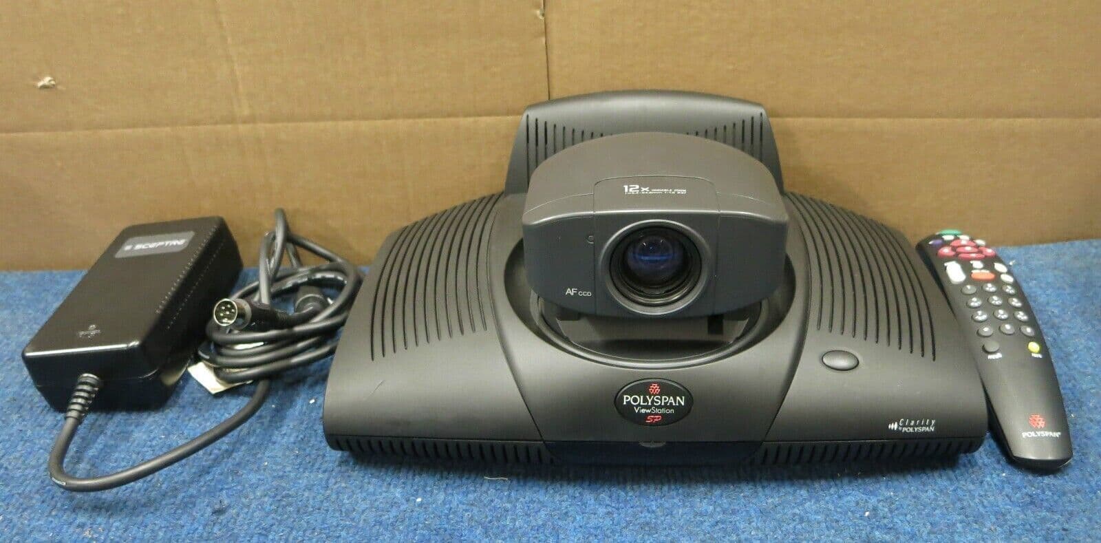 Polyspan ViewStation PVS-1619 -SP AF CCD PAL ISDN S/T Interface Camera ...