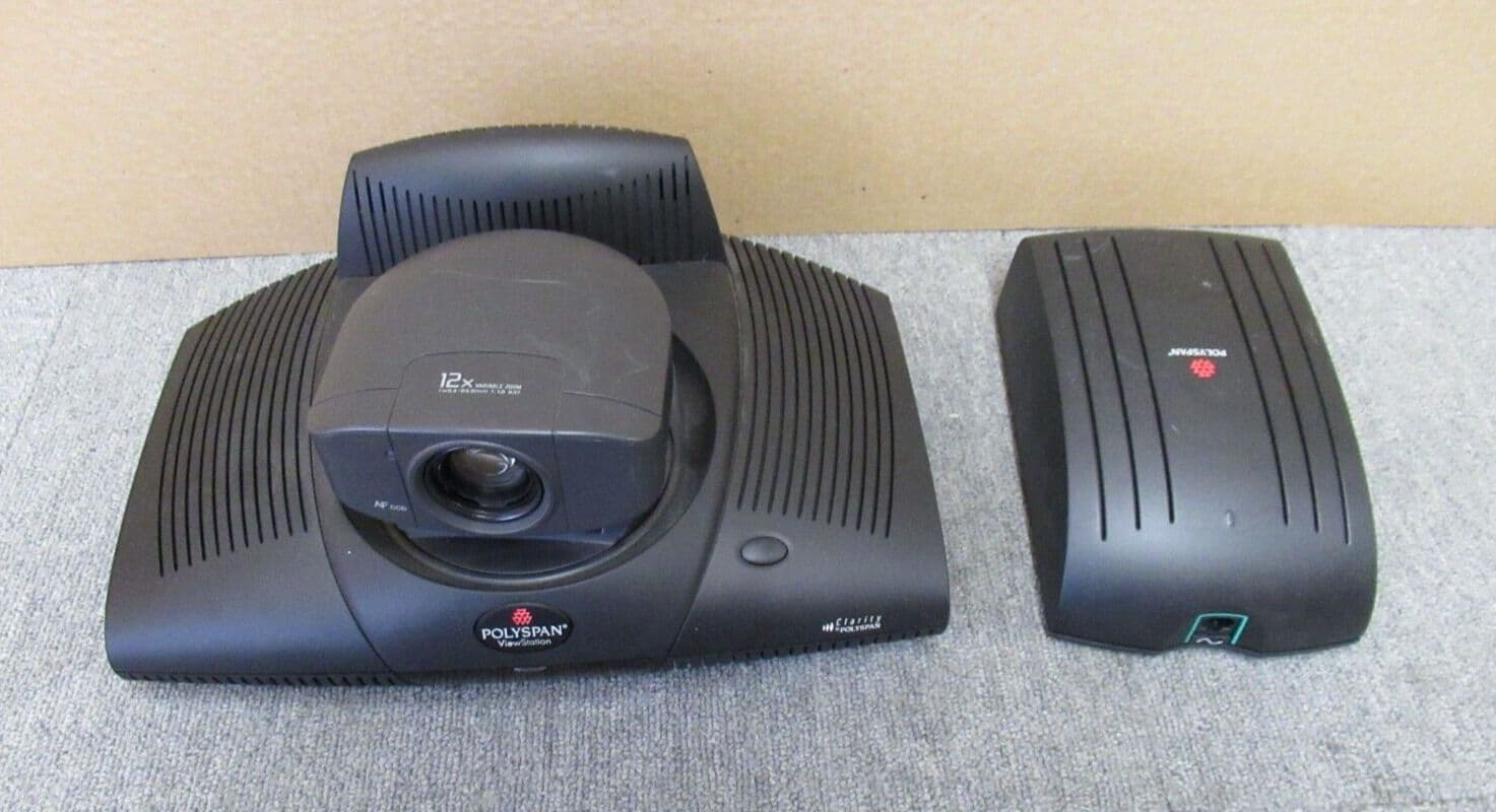 Polyspan ViewStation PVS-16XX PAL Video Conference Meeting System Camera