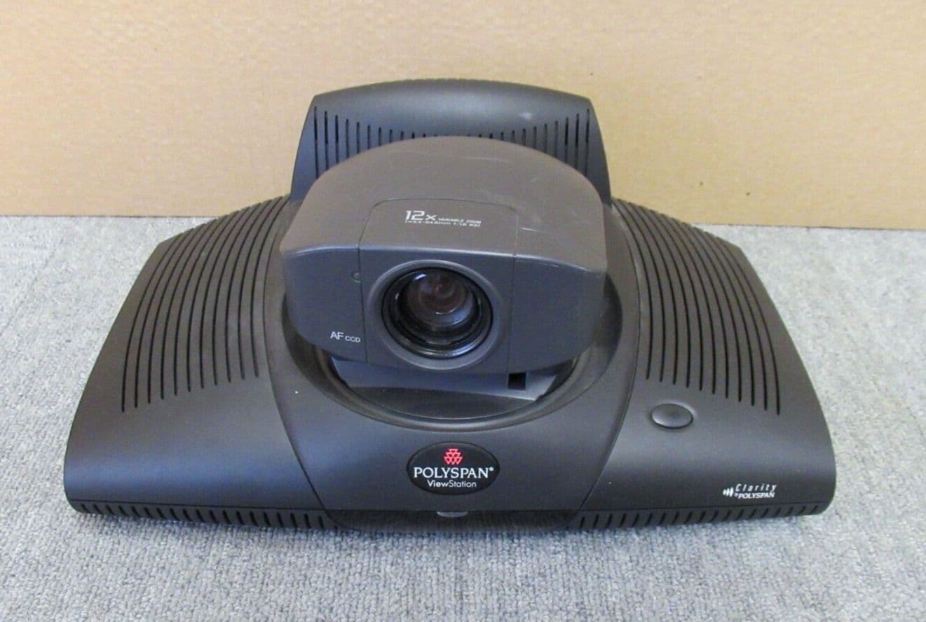 Polyspan ViewStation PVS-16XX PAL Video Conference Meeting System Camera