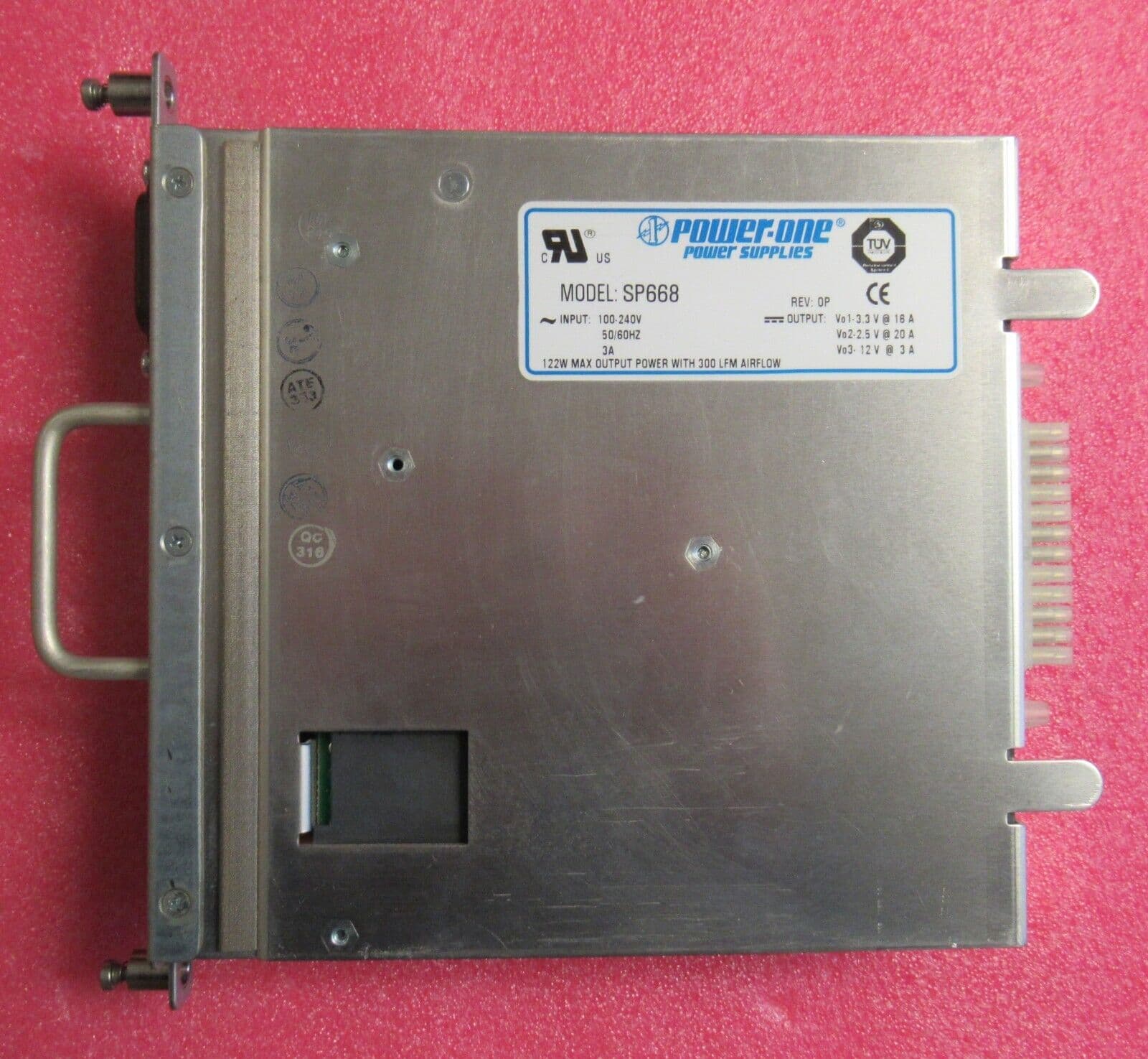 Power-One SP668 Power Supply 122W 100/240V-AC 3A 50/60Hz PSU