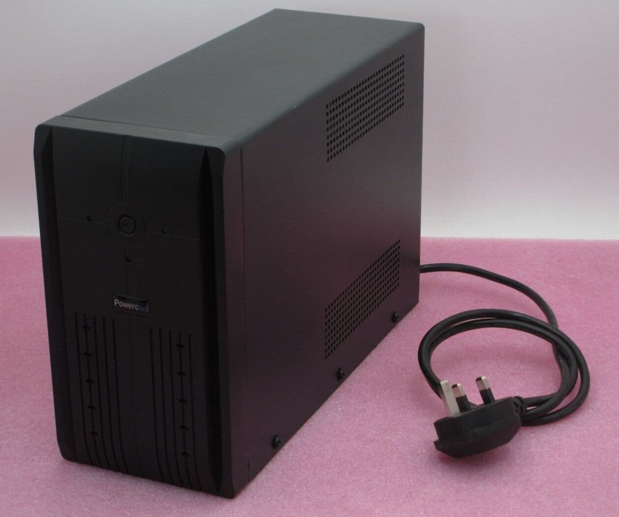 PowerCool PC-1000VA Smart UPS 3x UK Mains 3x IEC 13 Socket 1kVA/600W ...