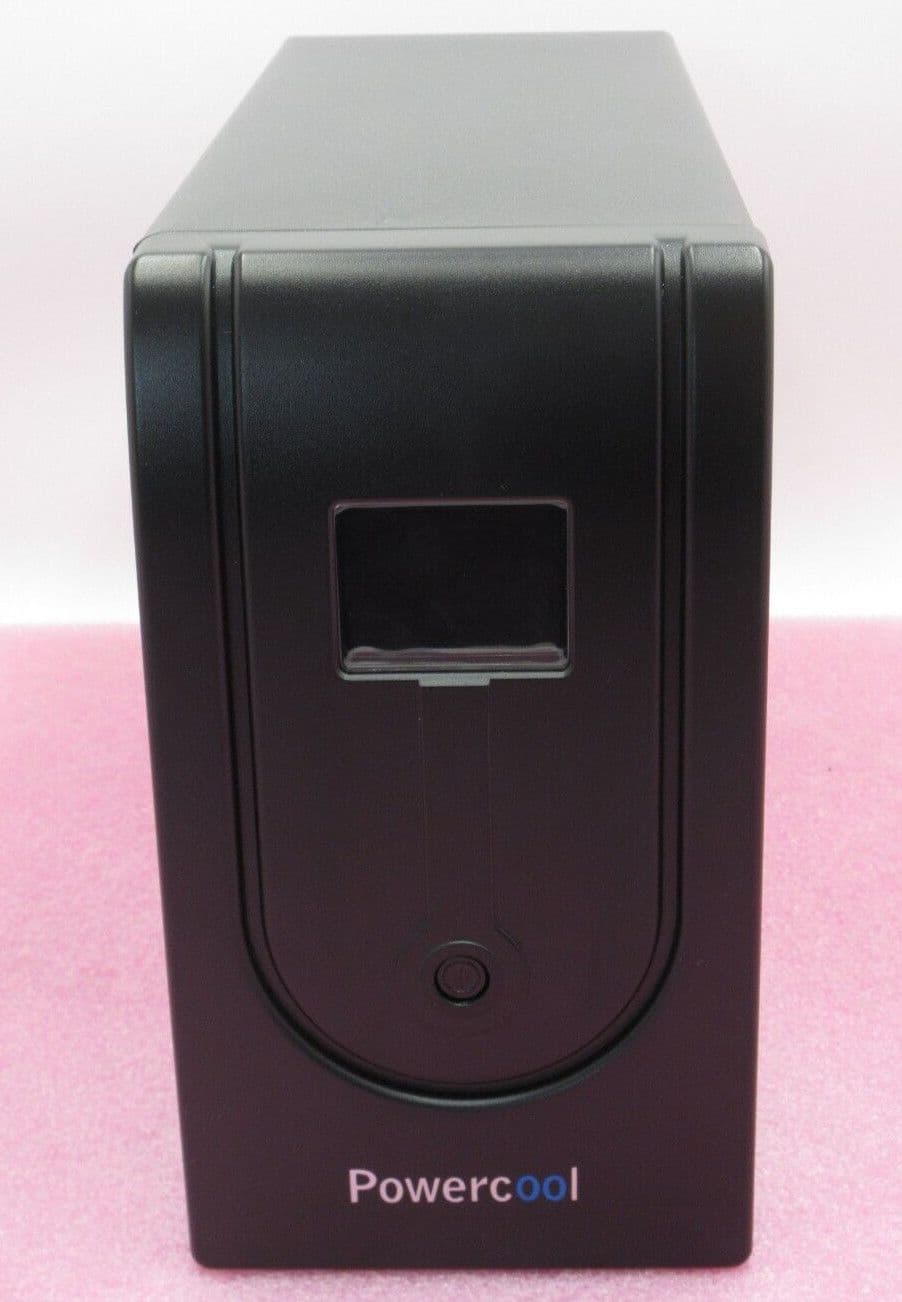 PowerCool PC-1500VA Smart UPS 3x UK Mains 3x IEC 13 Socket 1500VA/900W UPS