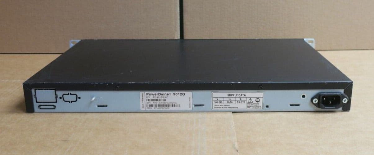 PowerDsine 9012G PD-9012G 12-Port 1GbE RJ45 PoE Unmanaged Midspan PD ...