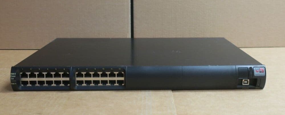 PowerDsine 9012G PD-9012G 12-Port Gigabit RJ45 PoE Unmanaged Midspan PD ...
