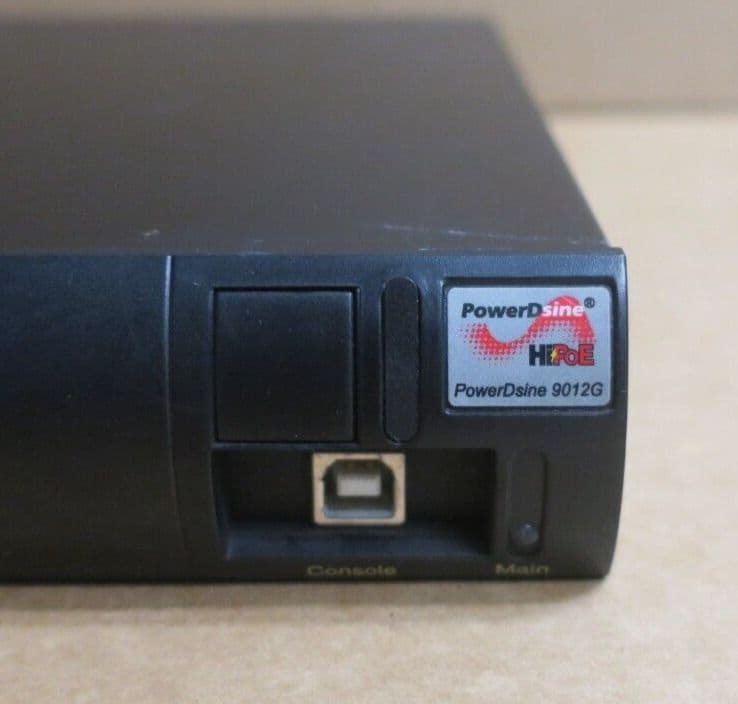PowerDsine 9012G PD-9012G 12-Port Gigabit RJ45 PoE Unmanaged Midspan PD ...