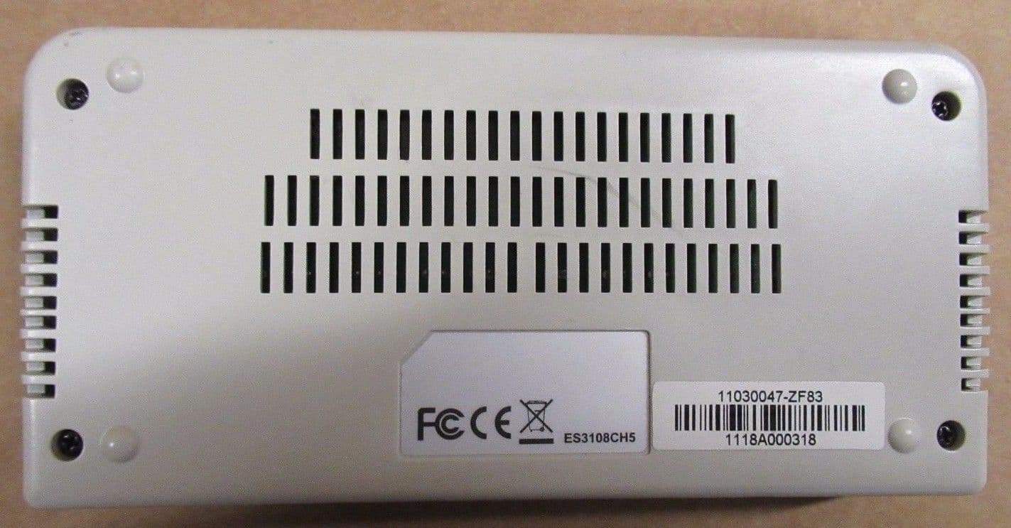Pro-Nets ES3108CH5 8 Port 10/100 Mbps Fast Ethernet Full Duplex Switch