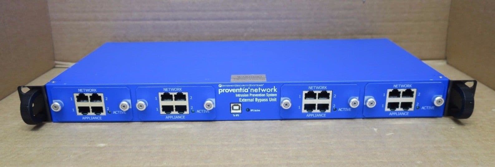 Proventia Network Intrusion Prevention System External Bypass Unit BYP ...