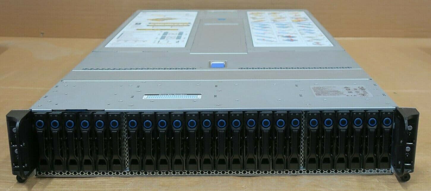 QCT QuantaPlex T41S-2U 24x 2 5" SFF Bay 4x Node Servers 8x E5-2660V3 ...