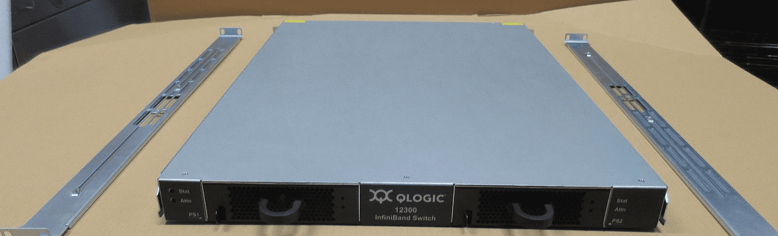 Qlogic 12300 Managed Edge 36 Port 40GBps QDR Infiniband Switch 12300 ...