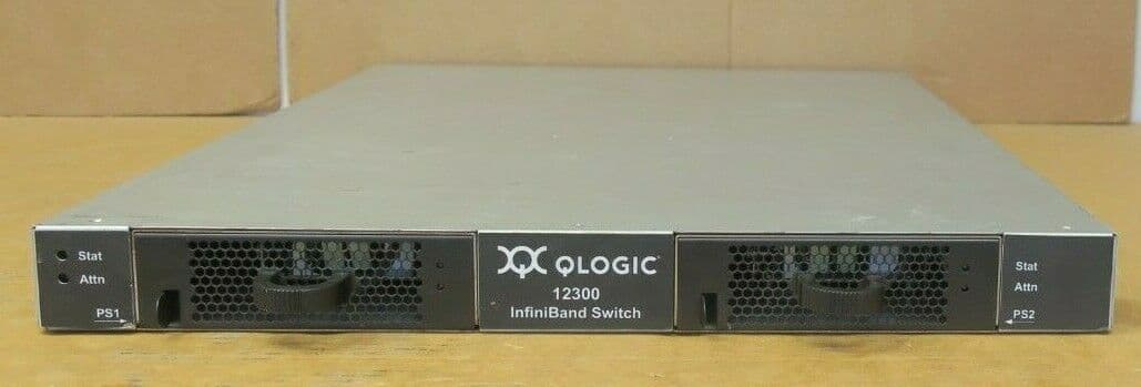 Qlogic 12300 Managed XEdge 36-Port 40Gbs QDR InfiniBand Switch 2x PSU ...