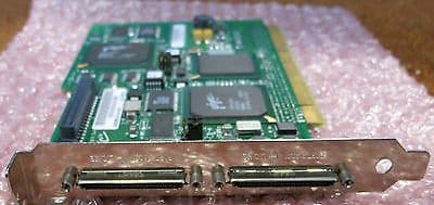 Qlogic DC6110402-02 SCSI PCI Dual Port Ultra 3 Host Adapter Card ...