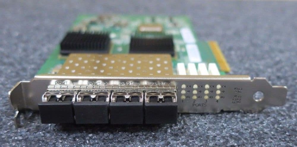 QLogic Dell QLE2564 QUAD 8Gb/s Fibre Channel Host Adapter HBA Card 45GPC