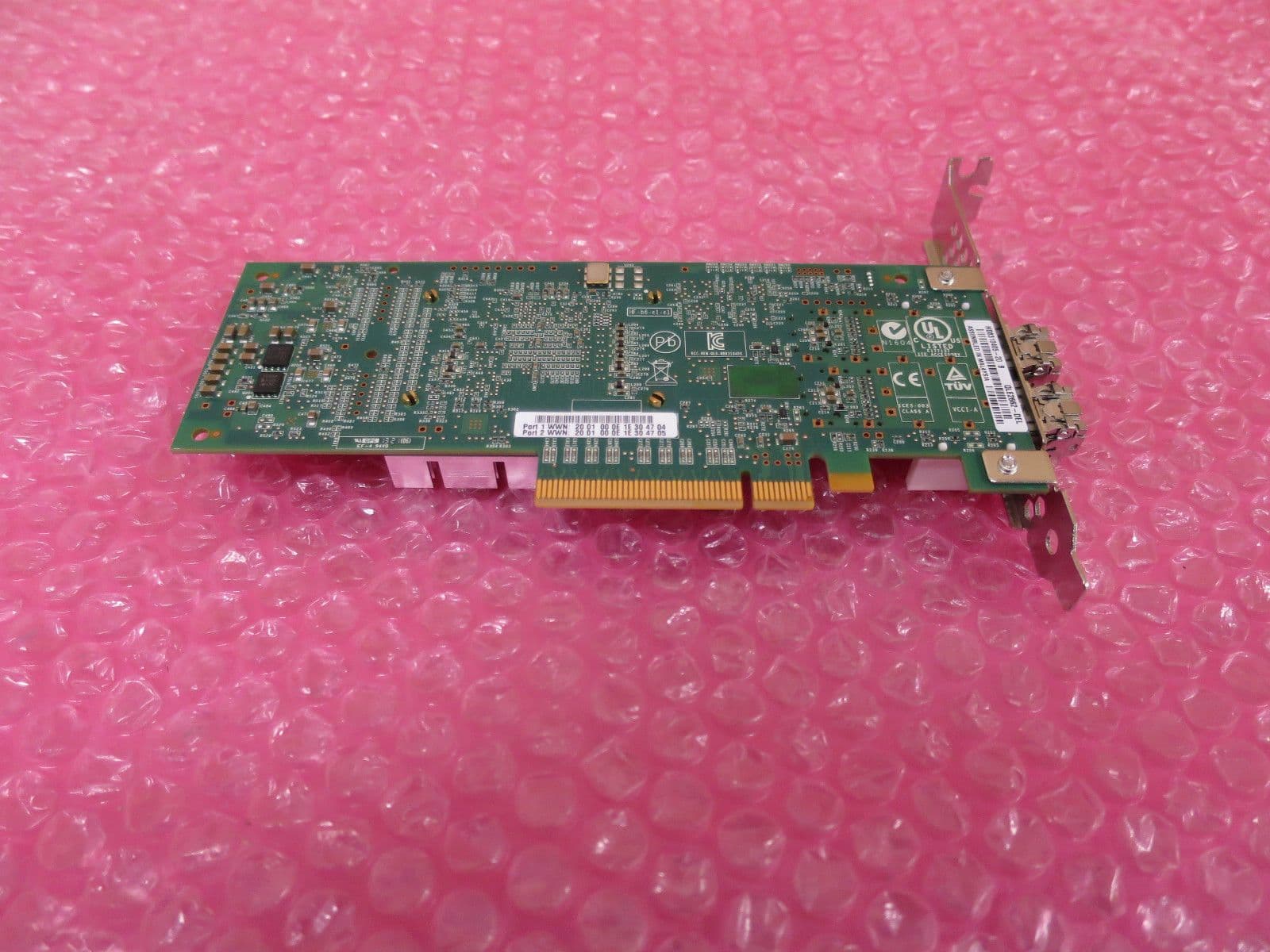 QLOGIC DELL QLE2662 Dual 16GBps PCI-E CTL HBA DP 16GB 16GB/s pn 9J1RG