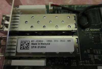 QLOGIC DELL QLE2662 LP Dual 16GBps PCI-E CTL FC16 HBA DP 7JKH4 16GB 16GB/s