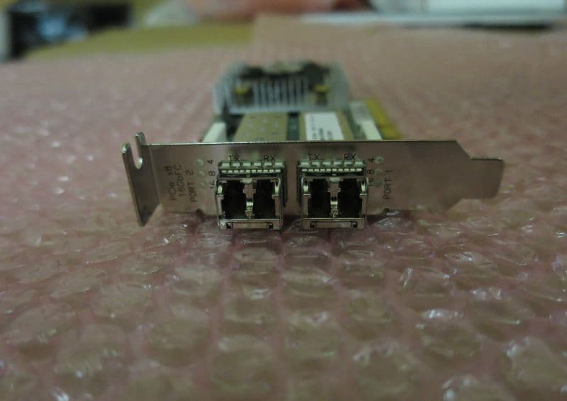 QLOGIC DELL QLE2662 LP Dual 16GBps PCI-E CTL FC16 HBA DP 7JKH4 16GB 16GB/s