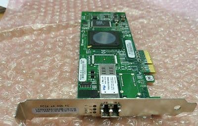 Qlogic QLE2460 4GBps PCI-E HBA Host Bus Adaptor Fibre network 4Gb Full size