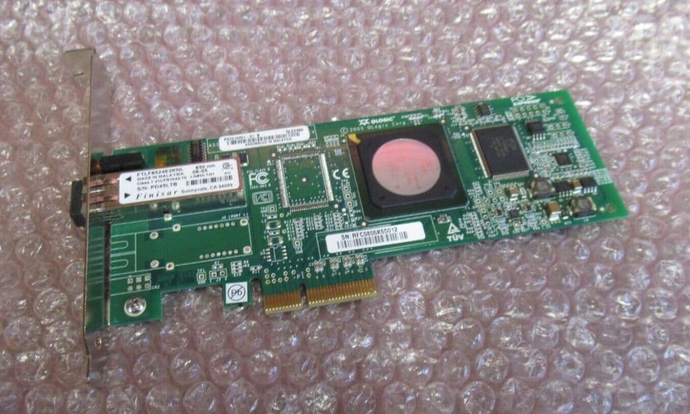 QLogic QLE2460 PX2510401-51 Single-Port 4Gbps PCIe x4 Host Bus Network ...