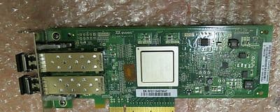 Qlogic QLE2562 Dual 8GB/s 8Gbps Fibre Channel Host Bus Adaptor HBA PCI ...