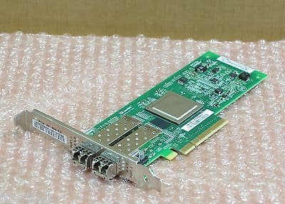Qlogic QLE2562 Dual 8Gbps PCI-E HBA Host Bus Adaptor Fibre FC Fibre ...