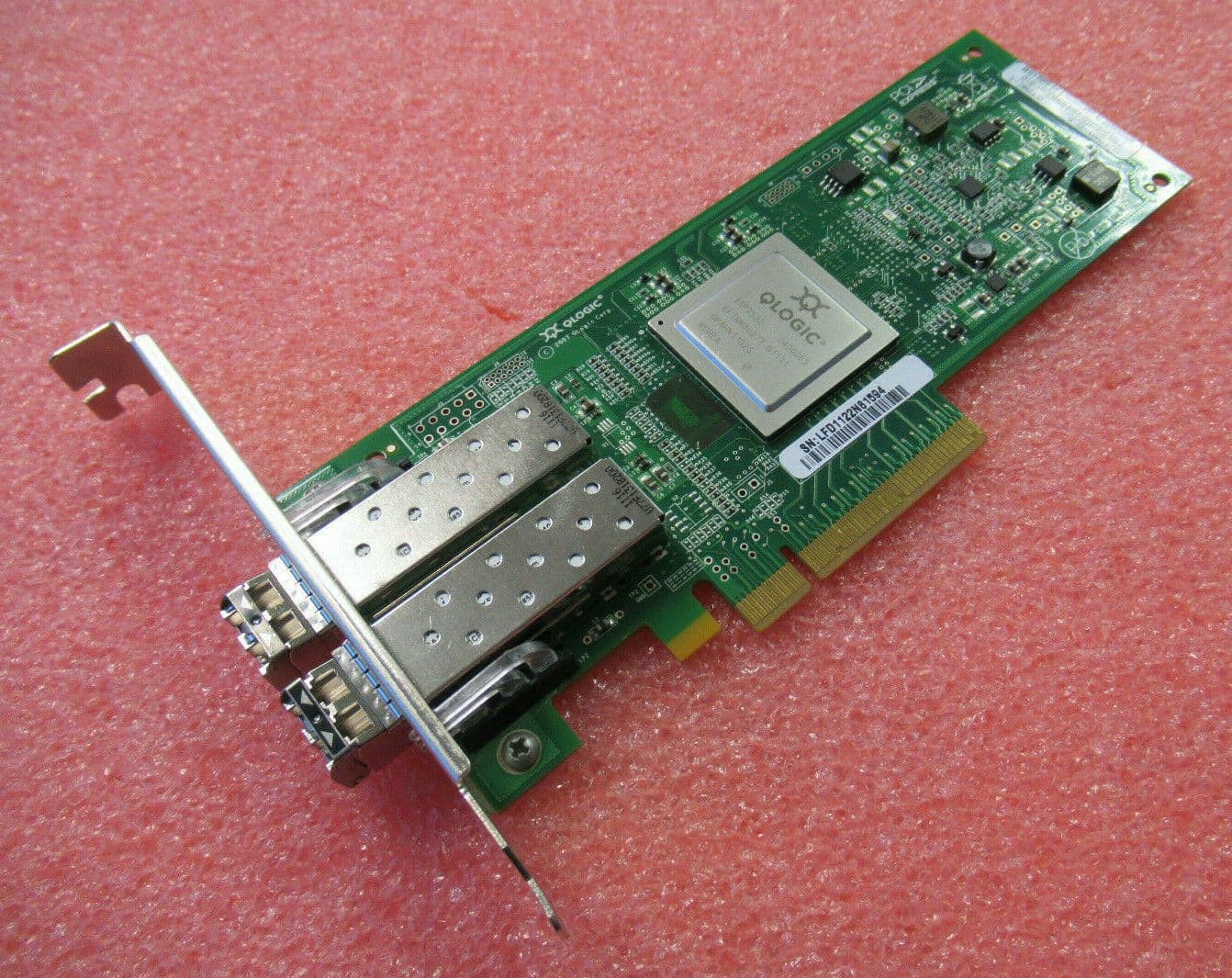 QLogic QLE2562 Dual Ports 8GB/s Fibre Channel Host Bus Adapter Card 2x 8GB SFP