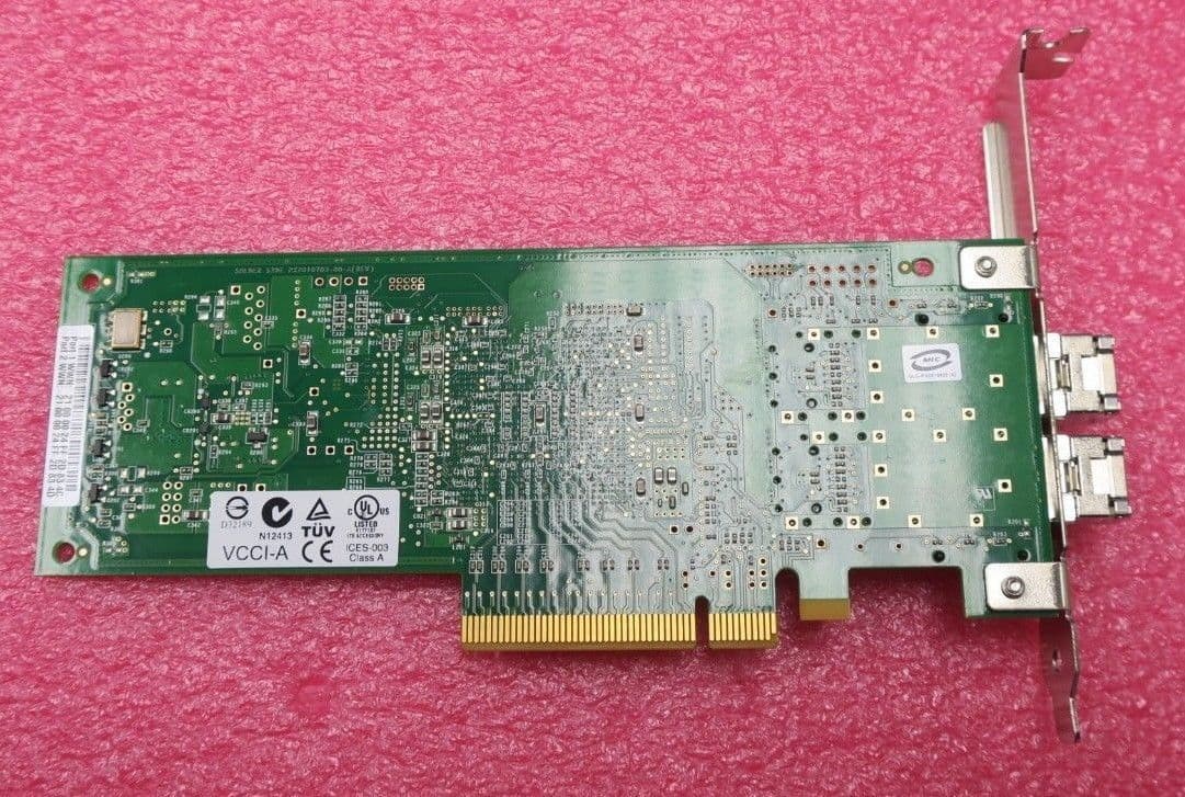 QLogic QLE2562 PCI-E 8Gb Dual Fibre HBA Host Bus Adapter Full Height 2x ...
