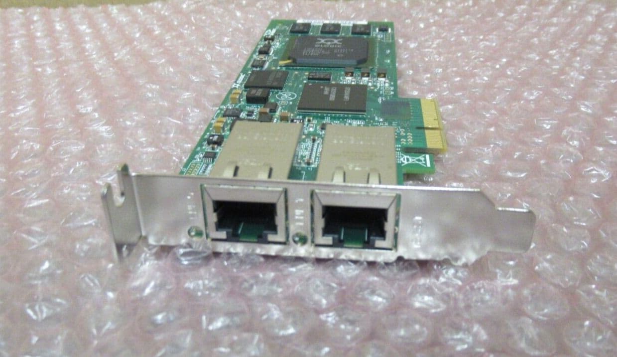 QLogic QLE4062C C9C50 2-Port RJ-45 1Gbps Gigabit Ethernet PCIe Host Bus ...