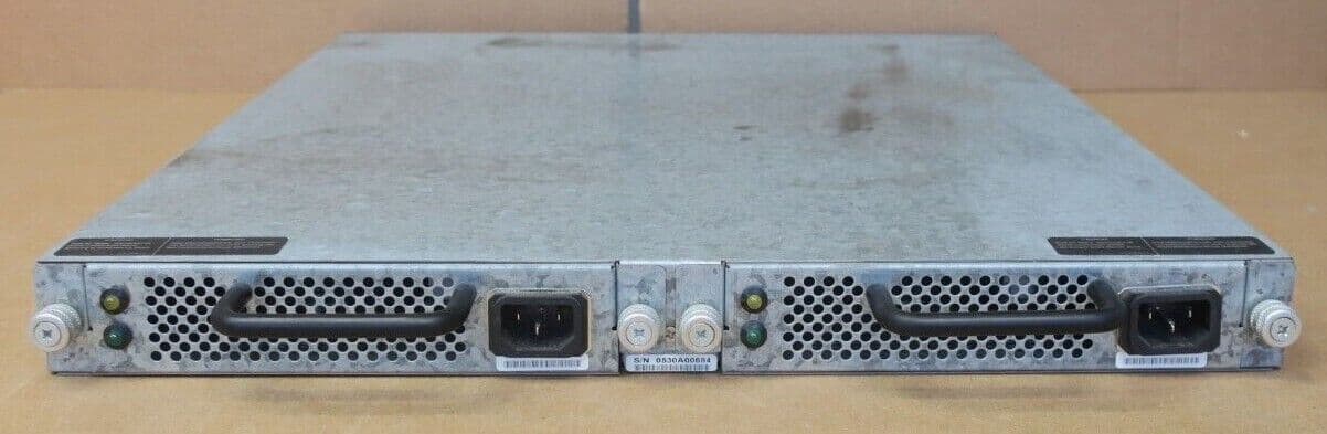 QLogic SANbox 5200 5202 FC Switch 16x 1/2Gb SFP 4x 10Gb XPAK Ports ...