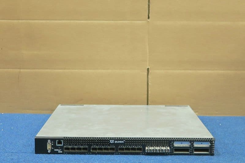 QLOGIC SANbox 5602 SB5602Q-08A - 8-Port 4GB Fiber Channel Stack Switch ...