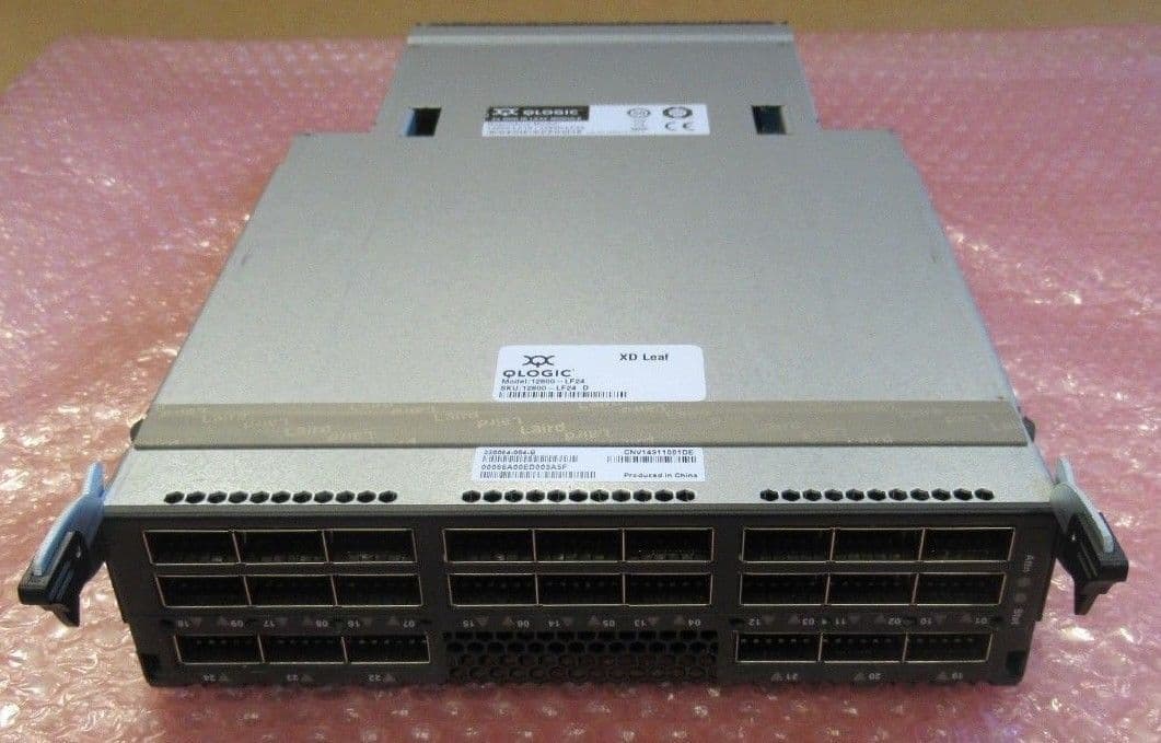 QLogic12800-LF24 24-Port QDR High Density Leaf Module for InfiniBand ...
