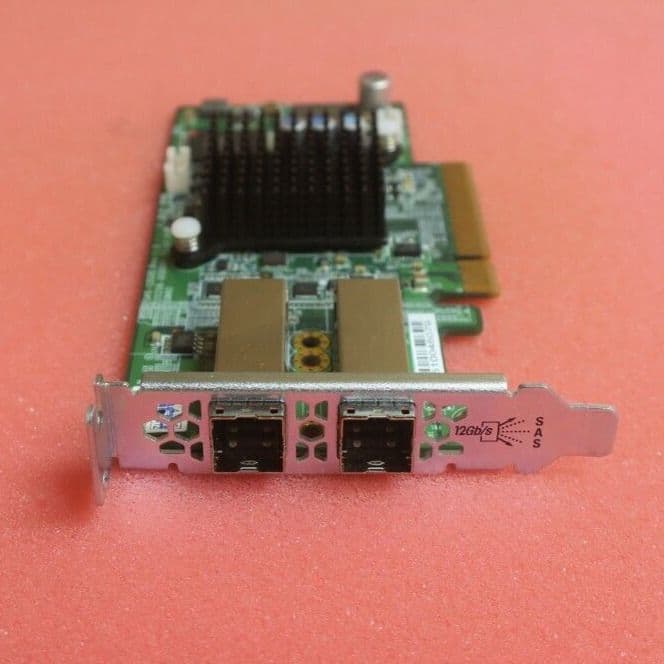 QNAP Dual-Port External SAS 12Gb/s PCIe 3 x8 Storage Expansion Card SAS ...