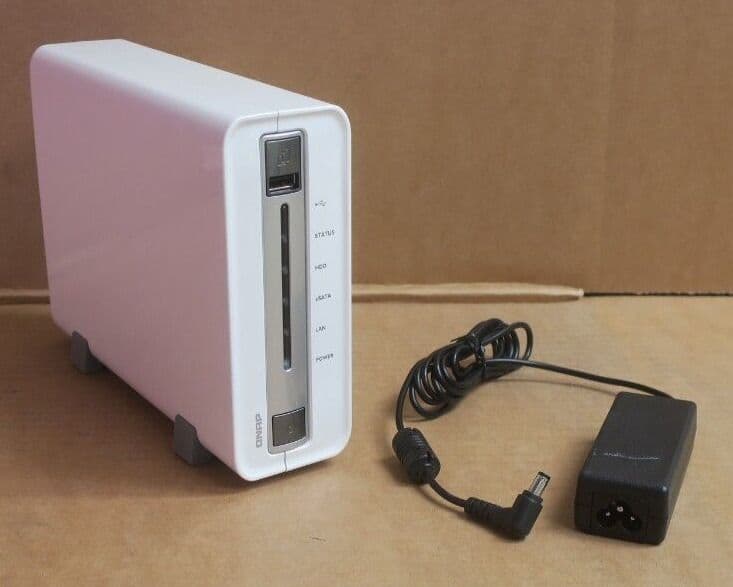 QNAP TS-112 1x 3 5" SATA Bay Portable Network Attached Storage NAS Diskless