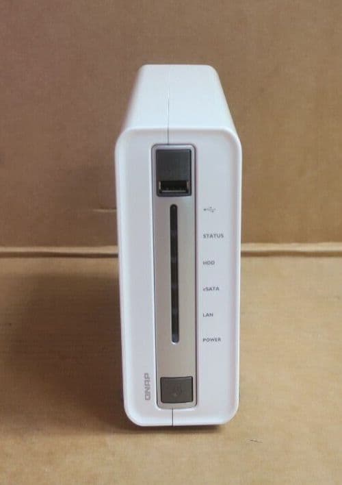 QNAP TS-112 1x 3 5" SATA Bay Portable Network Attached Storage NAS Diskless