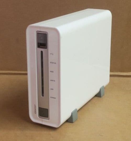 QNAP TS-112 1x 3 5" SATA Bay Portable Network Attached Storage NAS Diskless