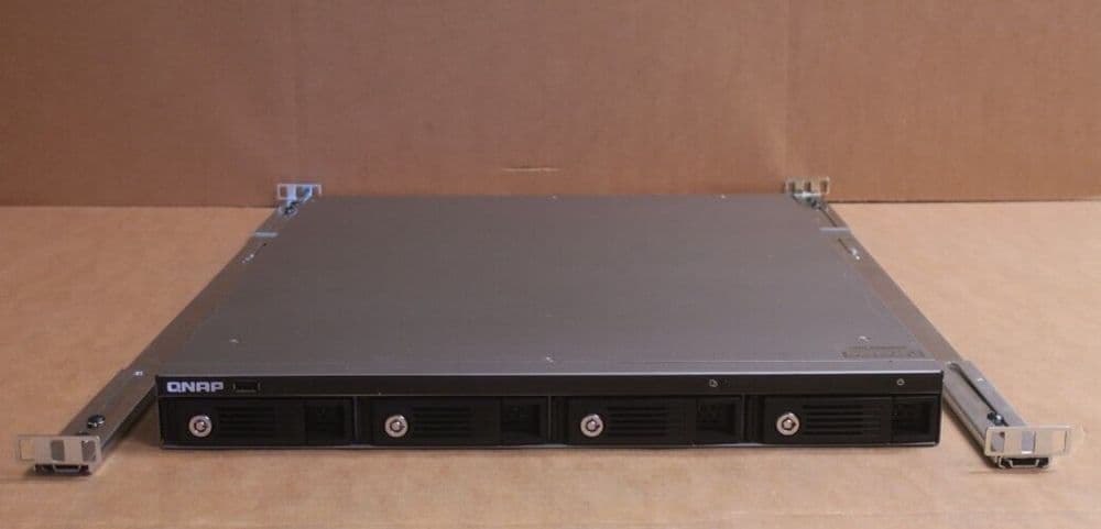 QNAP TS-420U 4x 3 5" Bay Rackmount Network Attached Storage NAS - Diskless