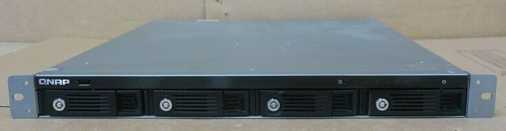 QNAP TS-459U-RP 4x 3TB HDD Turbo NAS Network Attached Storage 1U Rack ...