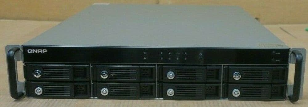 QNAP TS-809U NAS Turbo Rack Network Attached Storage Server 8-Bay 2U ...