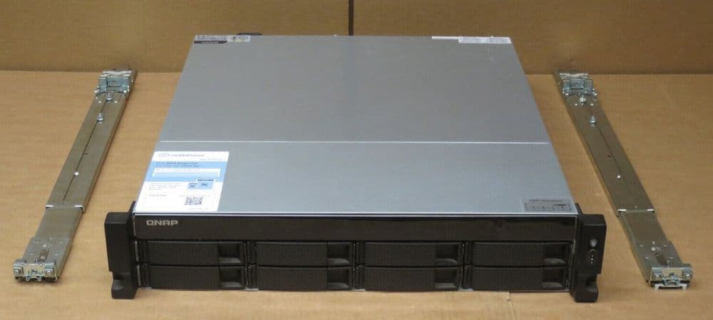 QNAP TS-863U-RP 16TB SSD 8x 2TB 8-Bay Network Attached Storage NAS Server