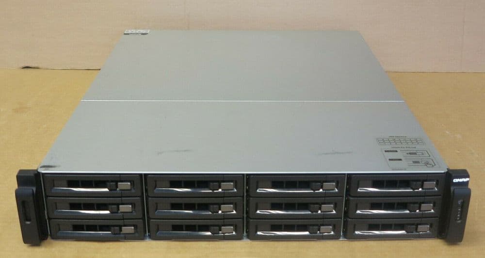 QNAP TS-EC1279U-RP 36TB HDD 12x 3TB 12-Bay Network Attached Storage NAS ...