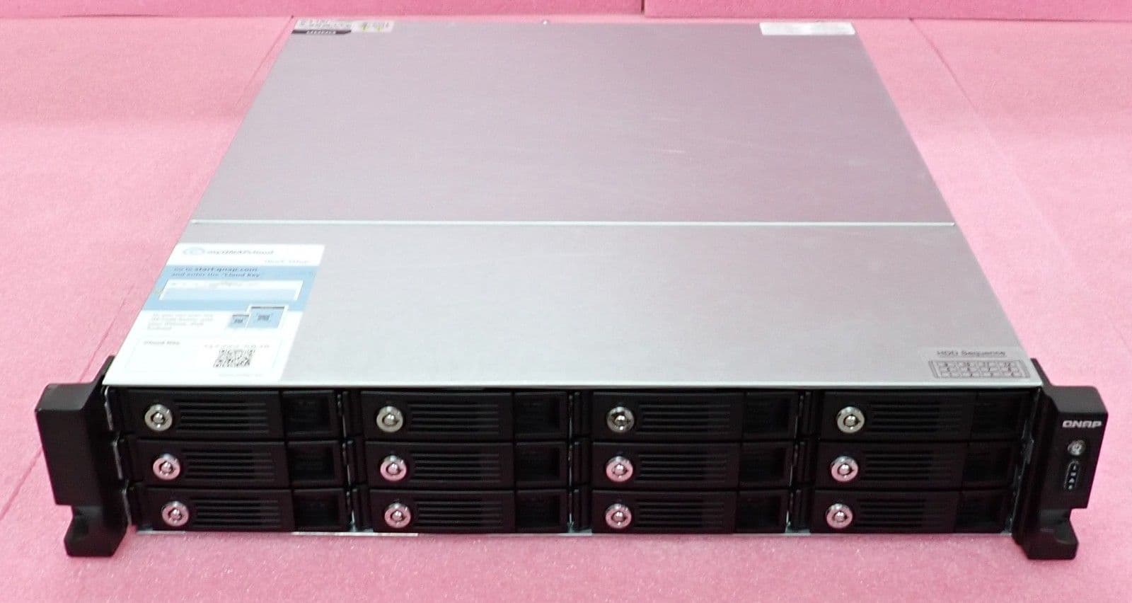 QNAP TVS-1271U-RP 12x 3 5/2 5" Bay 2U Rackmount Network Attached ...