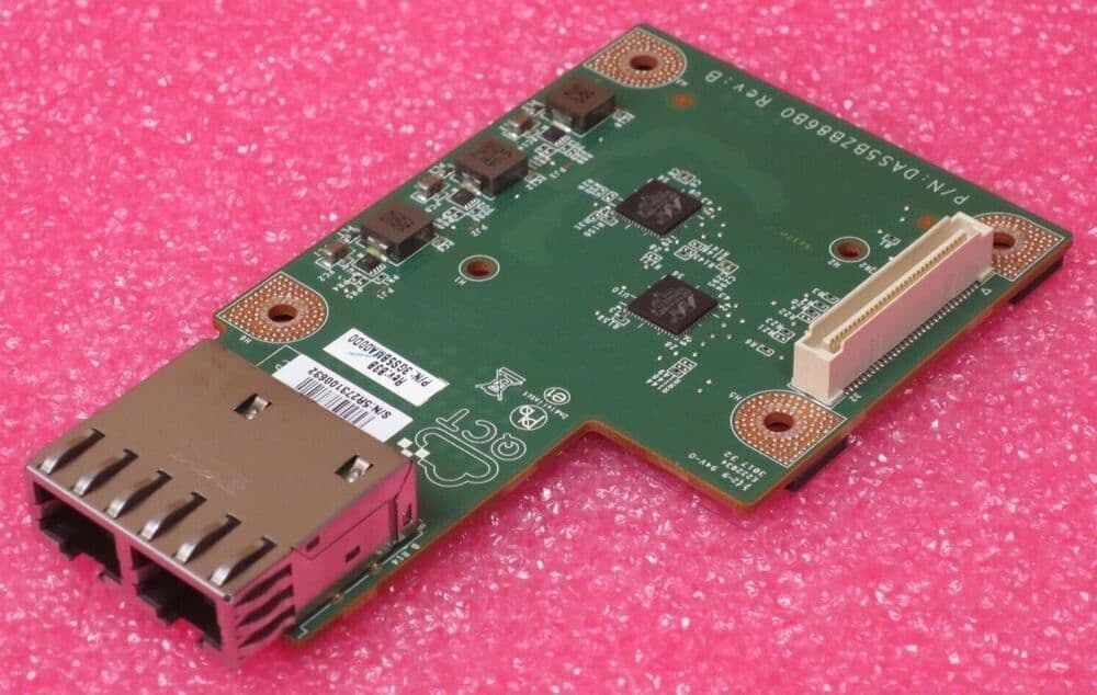 Quanta OCP Mezzanine Card Dual Port RJ45 1GbE I357-T2 Marvell 88E8514 ...