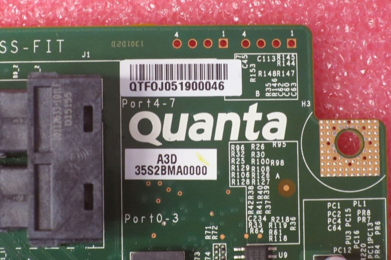 Quanta QCT Mezzanine SB2 QS3008-SAS MiniSAS HD 12Gbps 8I RAID Card ...