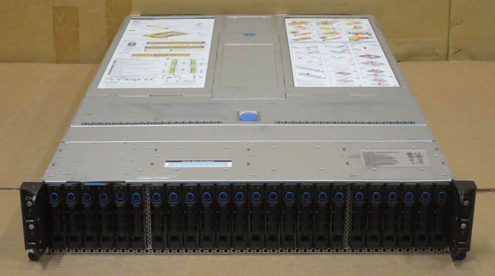 Quanta T42S-2U 24x 2 5" 4x CTO Server Nodes CTO 1st/2nd Gen XEON Scalable