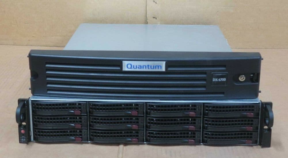 Quantum DXi6500 12x 3 5" Bay 2TB HDD Disk Drive Storage System Enclosure