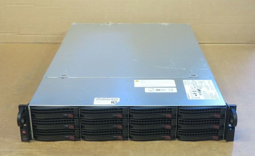 Quantum DXi6700 12x 3 5" Bay 200GB SSD Disk Drive Storage System Enclosure