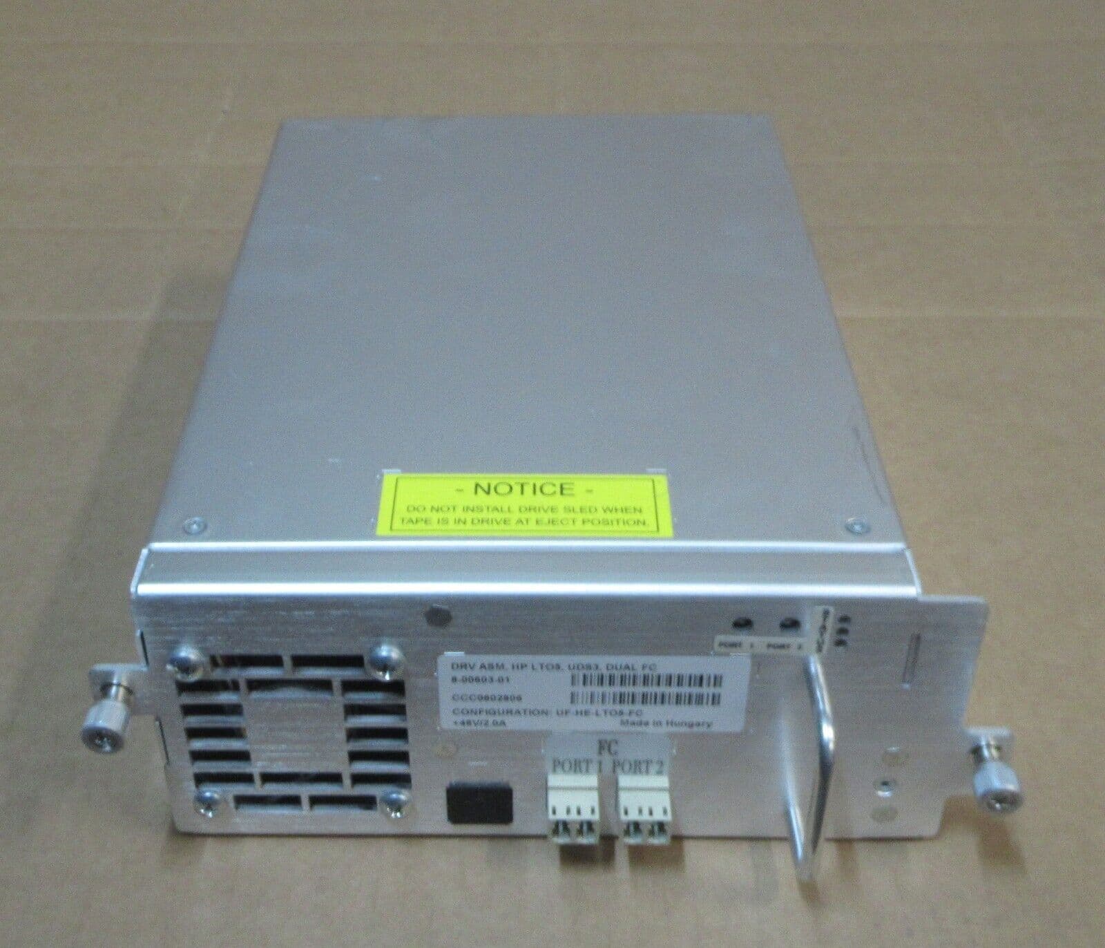 Quantum Scalar i500 LTO-5 1 5TB/3 0TB FC Tape Drive Module 8-00603-01
