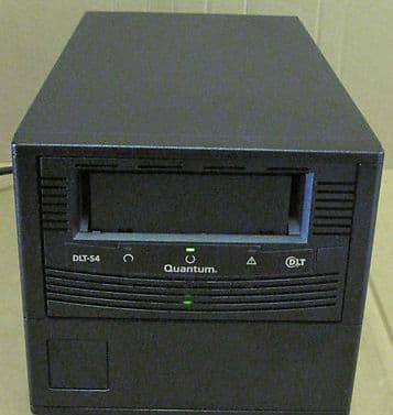 Quantum SDLT Series DLT-S4e 800/800GB External Desktop Tape Drive 70 ...