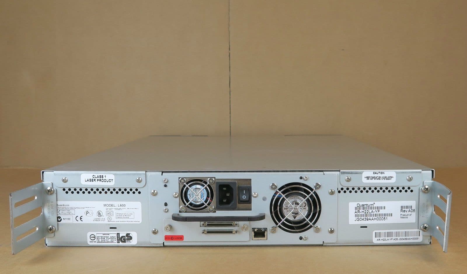 Quantum Superloader 3 L600 AR-H22LA-YF - LTO-2 16 Slot Tape Drive ...