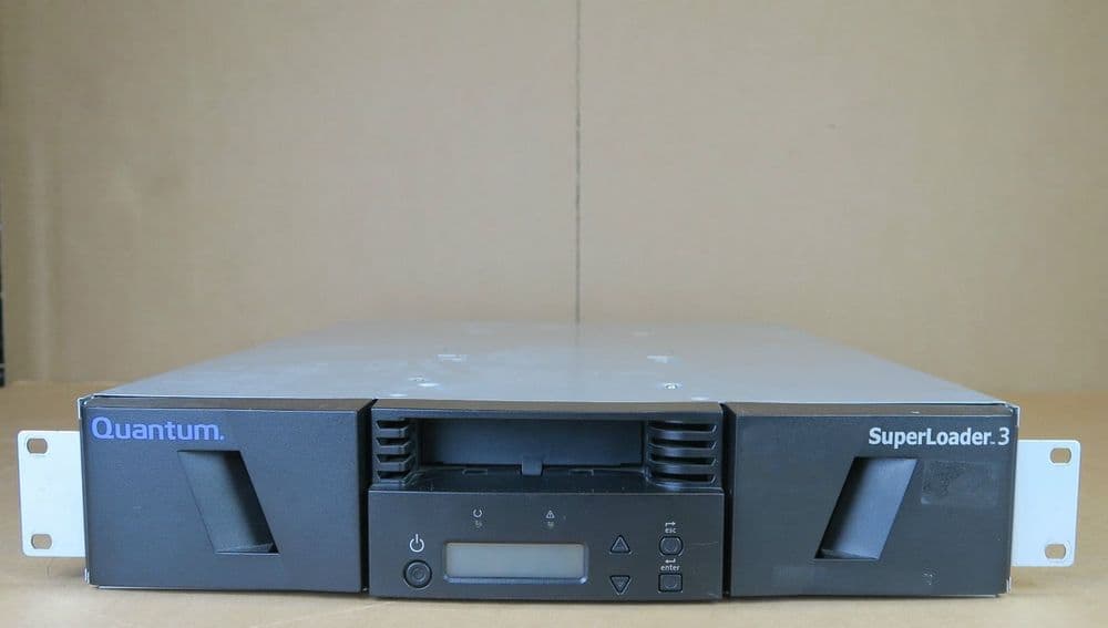 Quantum Superloader 3 L700 EC-L24AA-YF LTO 2 16 Slot Rack Tape Drive ...