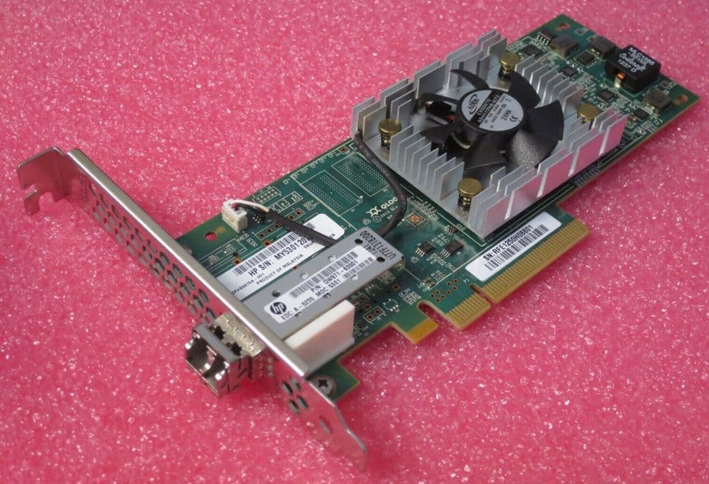 QW971A HP StoreFabric SN1000Q 16GB 1-port PCIe FC HBA QLE2660-HP 699764-001