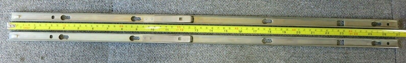 Rack Mount Server Left & Right 27"Length Mounting Sliding Inner Rails